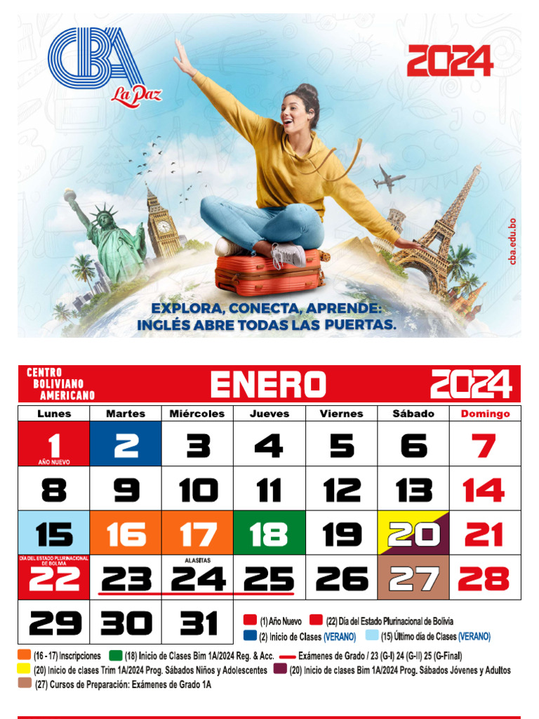 Calendario Institucional | PDF