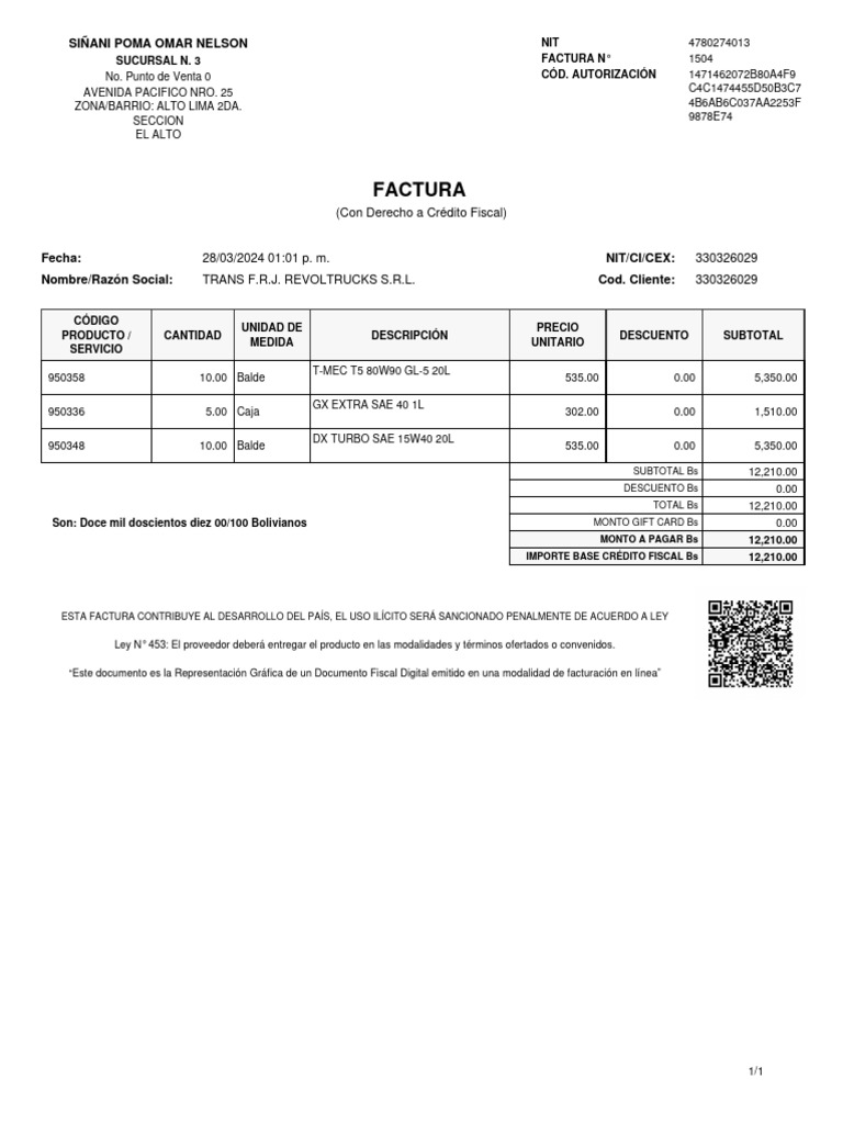 Cómo llenar una factura a mano | PDF