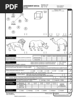 ACE-III Scoring (Polish) | PDF