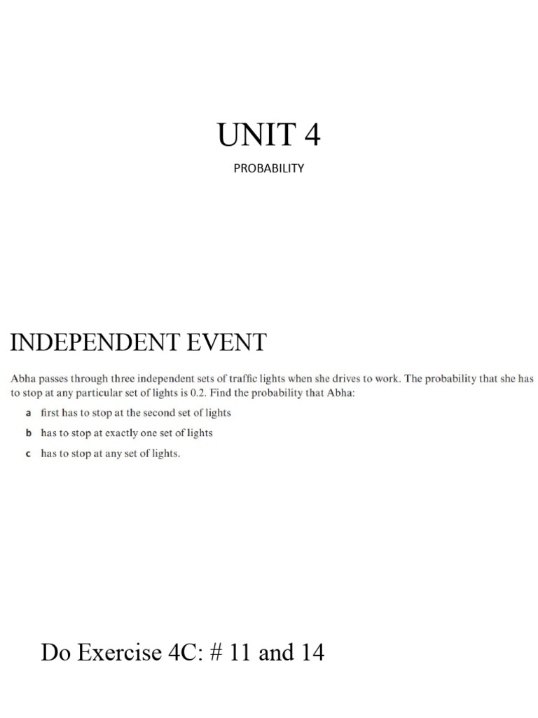 Stats Prob 1 Unit 4 Planning | PDF | Career & Growth | Technology ...