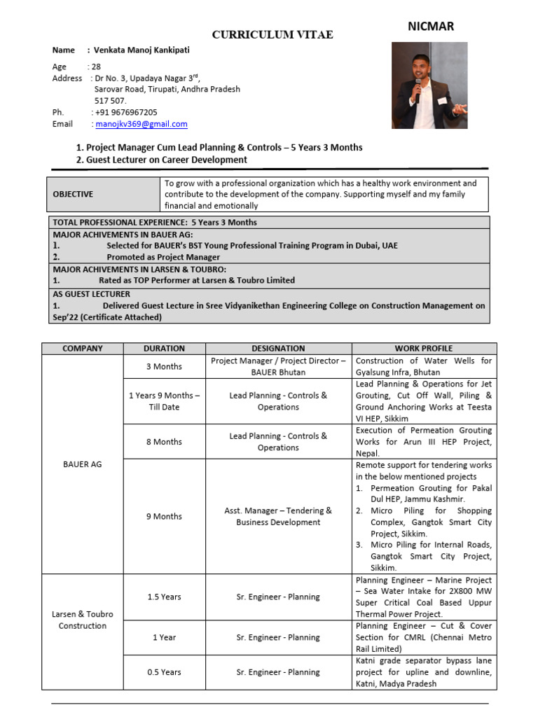 Gyalsung Infra Project Management Overview | PDF | Deep Foundation ...