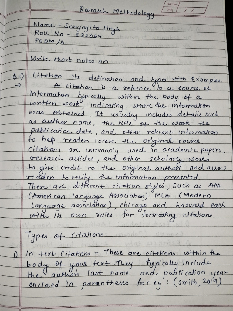 Research Methodology Assignment Pdf