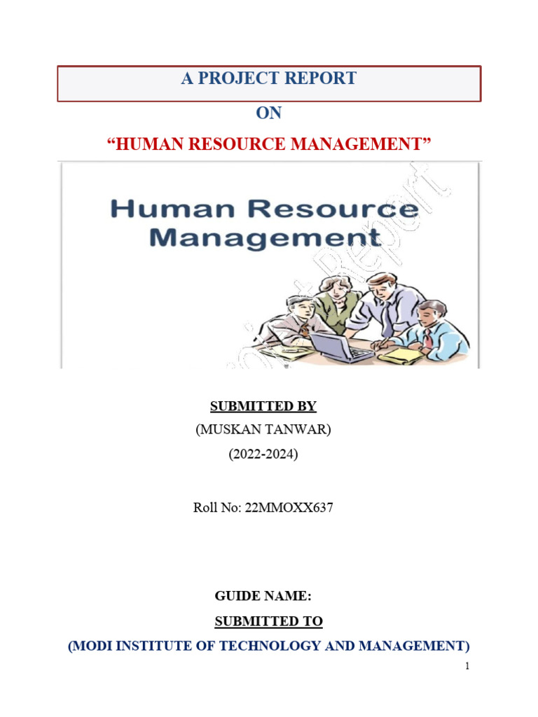 Human Resource Managment | PDF | Human Resource Management | Performance Appraisal