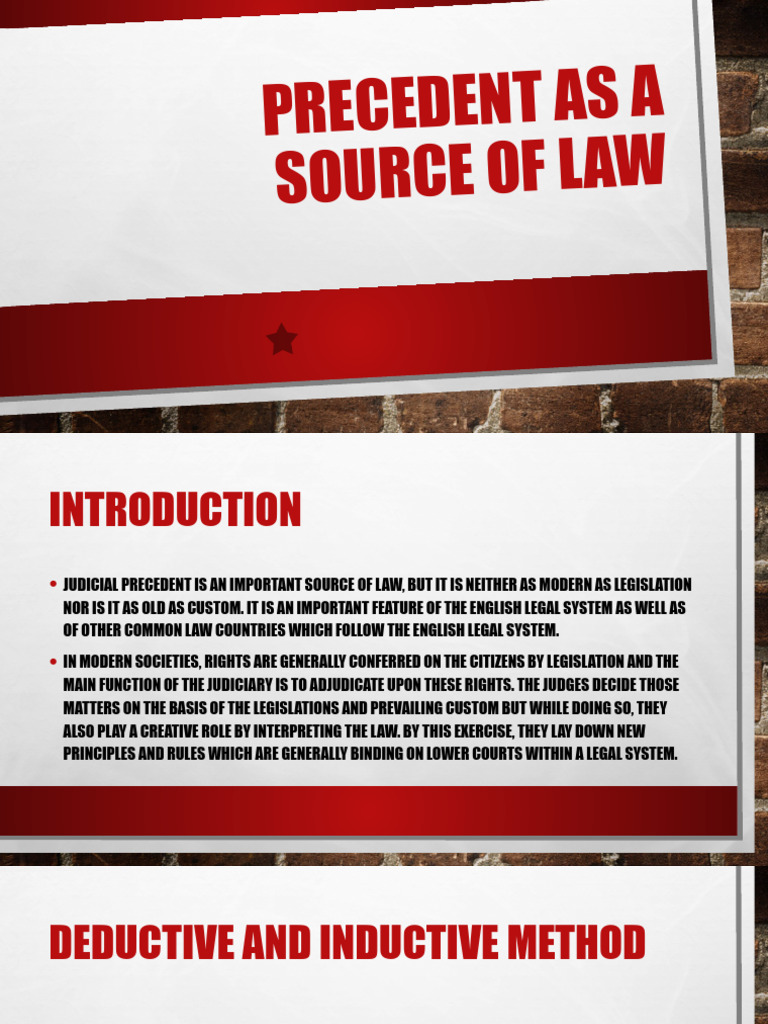 Understanding Judicial Precedent in Law | PDF | Precedent | Obiter Dictum