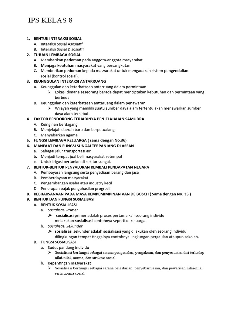 Ips Kelas 8 | PDF | Politik