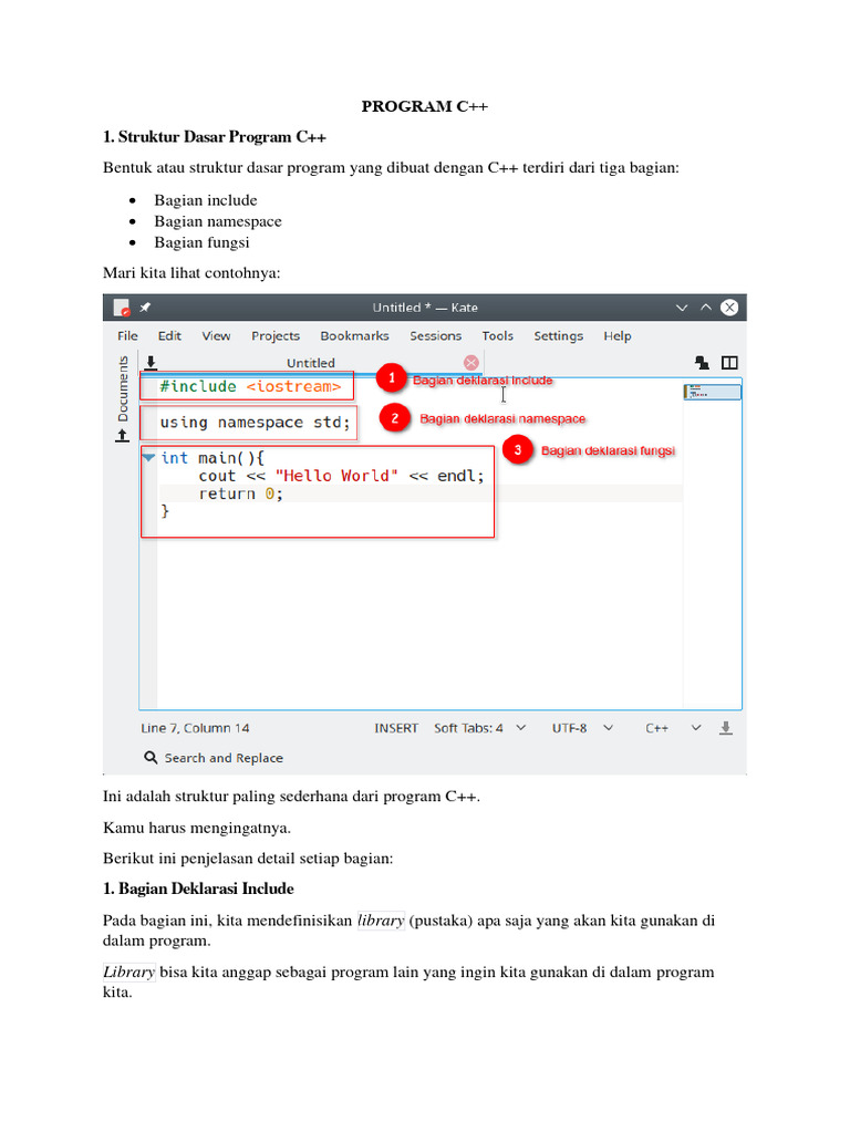 DASAR - DASAR PROGRAM C | PDF