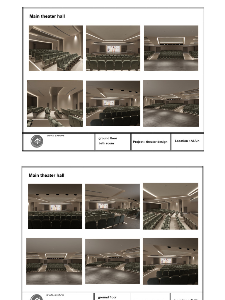 Working Drawings Main Entrance and Theater | PDF | Structural Engineering | Architectural Elements