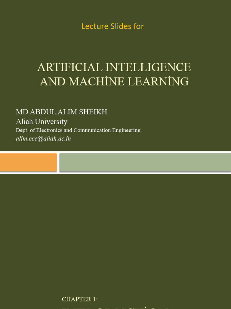 Intro - Intro - AI | PDF | Artificial Intelligence | Intelligence (AI) & Semantics