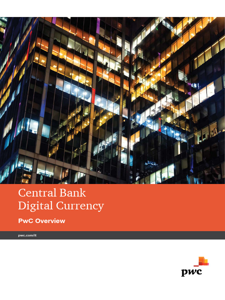 Central Bank Digital Currency PWC Overview | PDF | Money | Banks
