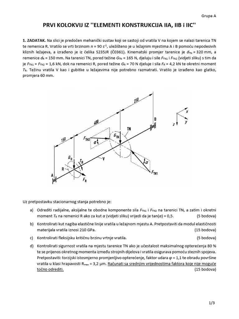 EK2 Kolokvij I 2023.05.25 GRUPA-A WEB | PDF