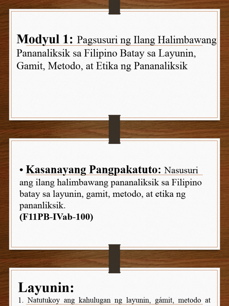 Q4-Week-1-2modyul-1-Pagbasa | PDF