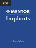 Catalogue Mentor Final Breast Implant | PDF | Length | Volume