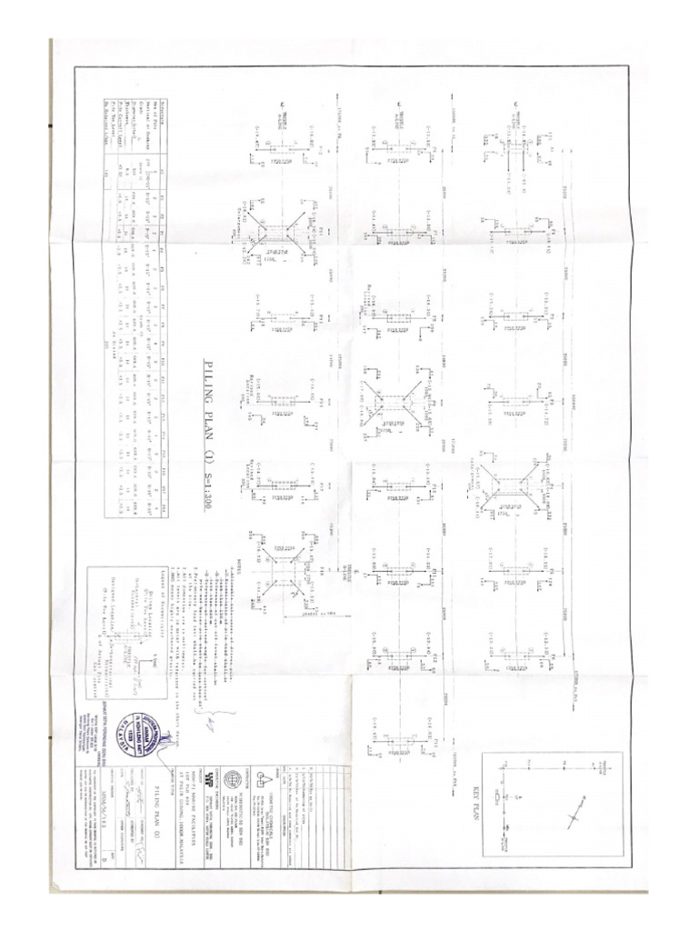 Piling Plan 1 | PDF