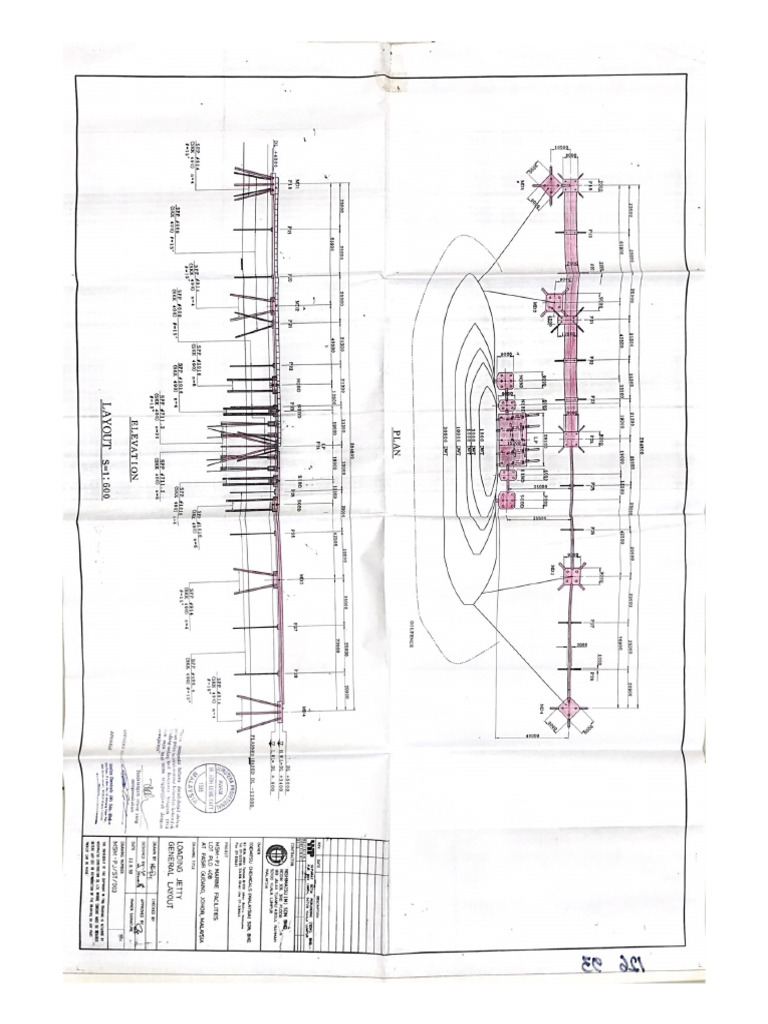 Loading Jetty General Plan | PDF