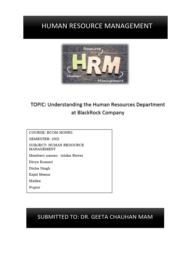Presentation Folder HRM | PDF | Recruitment | Mentorship