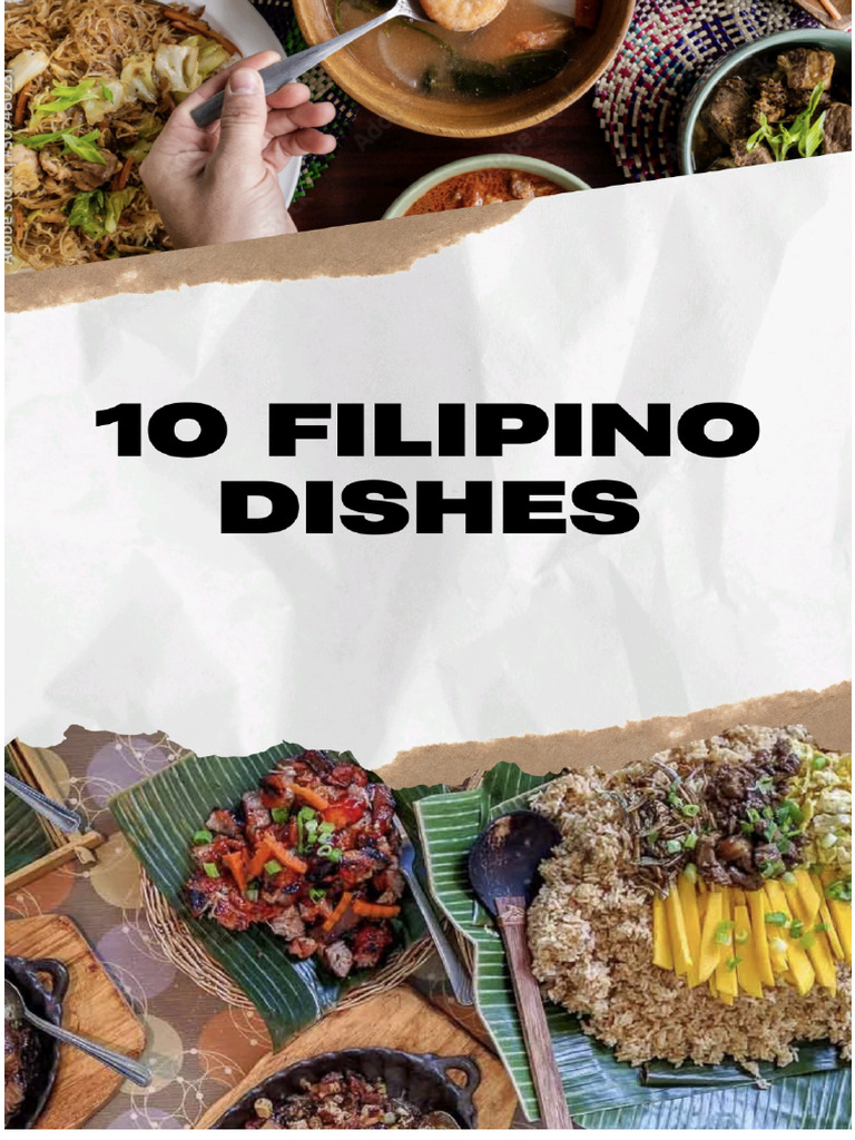 Filipino Dishes | PDF