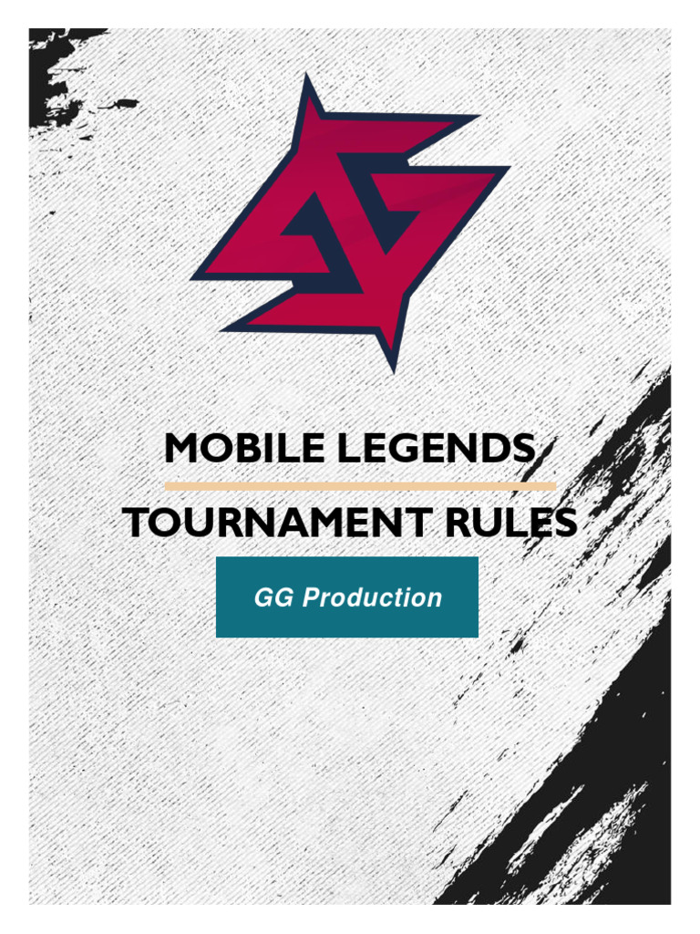 MLBB - Rules Book GG Pro Tournament | PDF