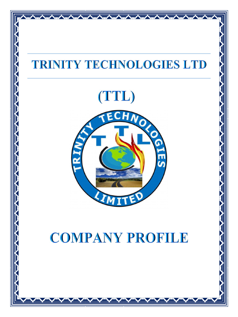 Trinity Technologies Company Profile - Lusaka | PDF | Business | Customer