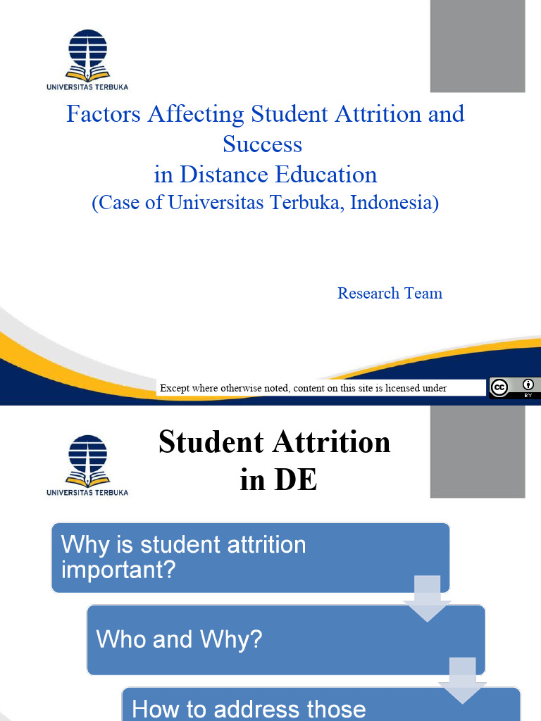 Student Attrition in Distance Education | PDF | Motivation | Motivational