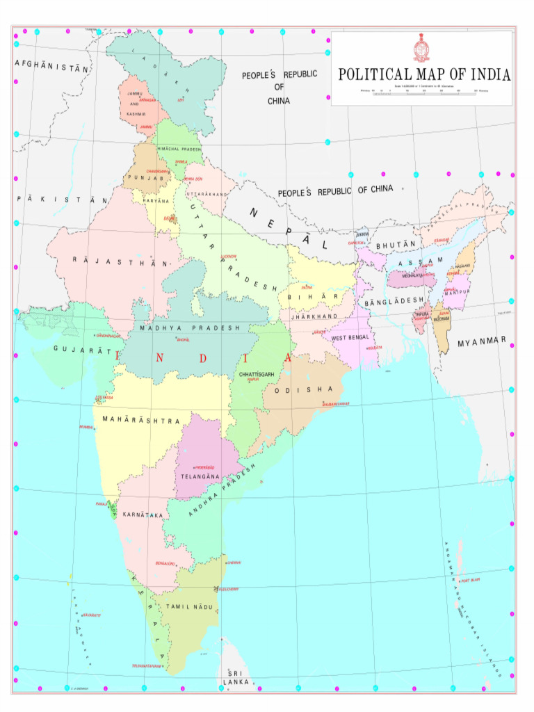 India Political Map | PDF
