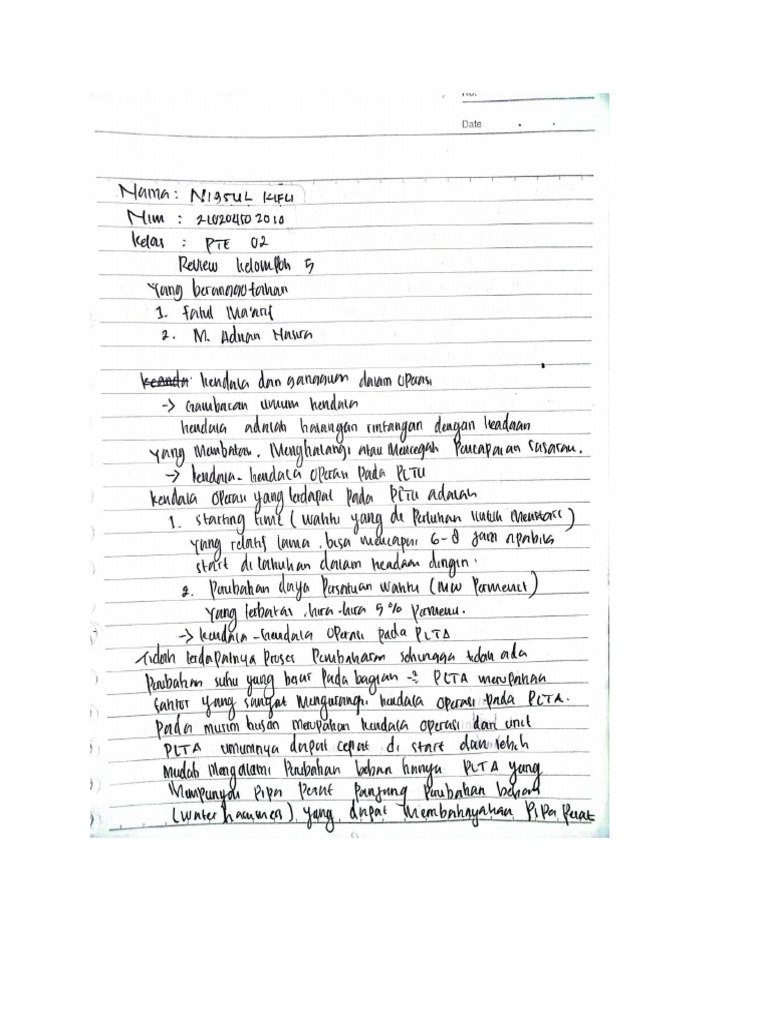 Oprasi Sistem Tenaga Listrik | PDF