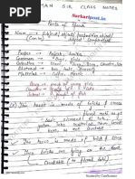 Handwritten English Grammar Notes | PDF