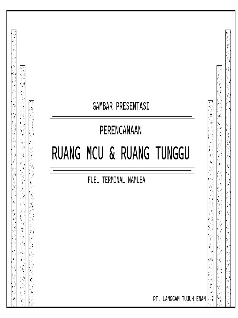 Renovasi Ruang MCU Namlea | PDF