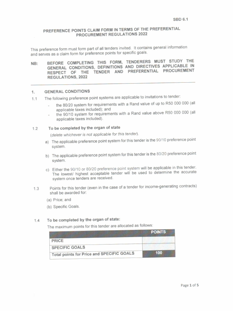 Bidder Declaration | PDF