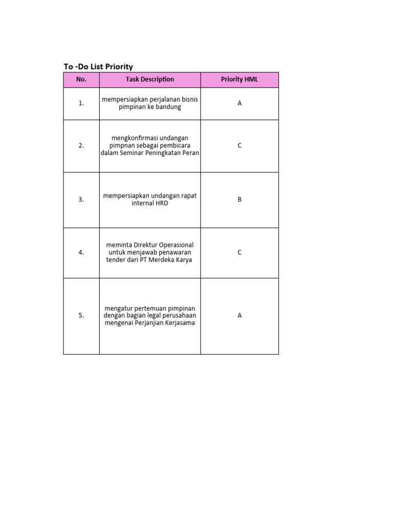 Template Tabel Uts | PDF