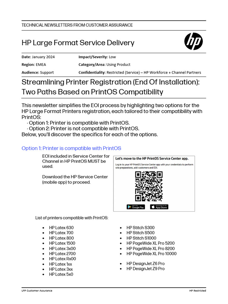Streamlining HP Printer Registration | PDF | Hewlett Packard | Computing
