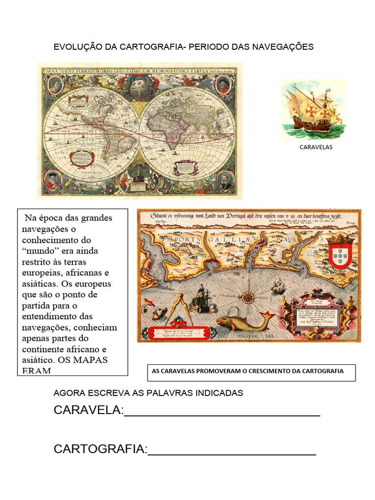Evolução Da Cartografia Pdf Sistema De Posicionamento Global Gps