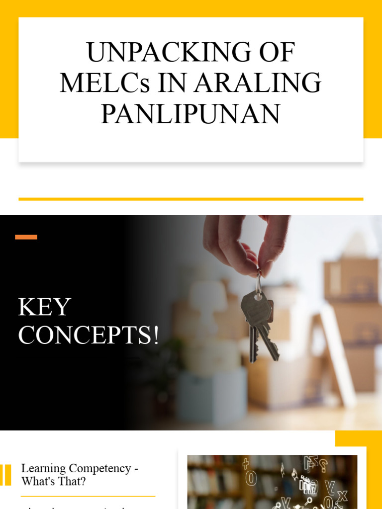 MELC BASED LESSON PLAN | PDF