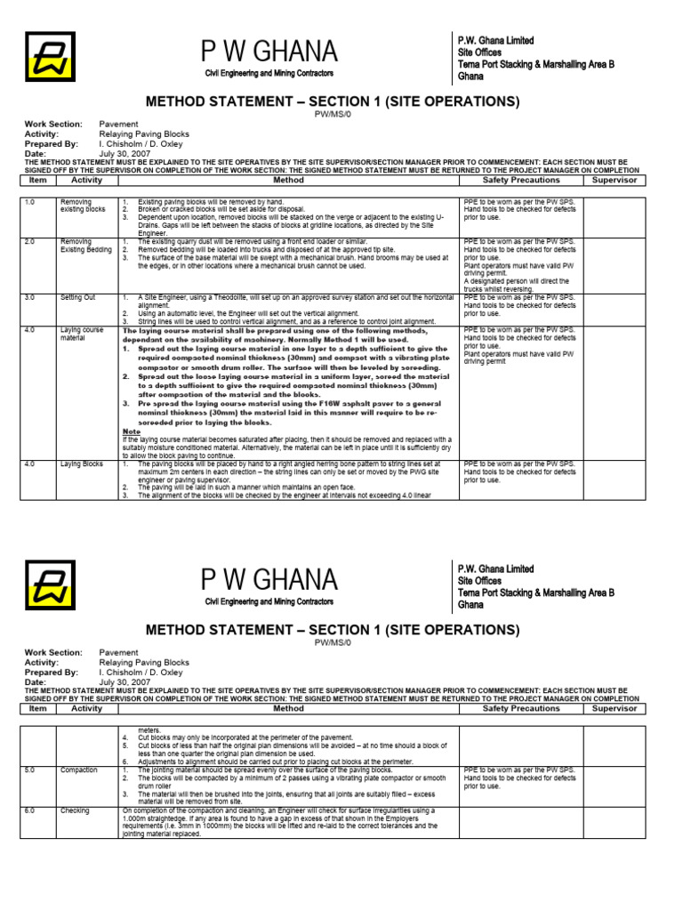 MS011 Section 1 Rev A | PDF