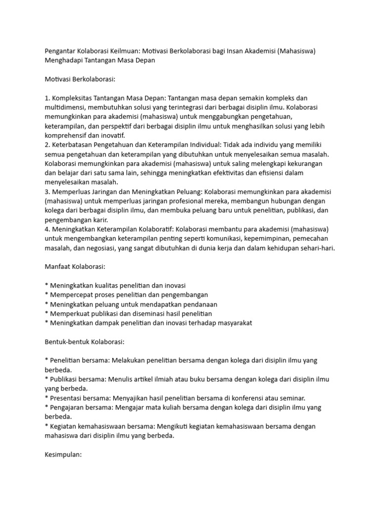 Resume PKK 100 Sa'Diyah Putri Aifatu Nabila 413231054 | PDF | Seni