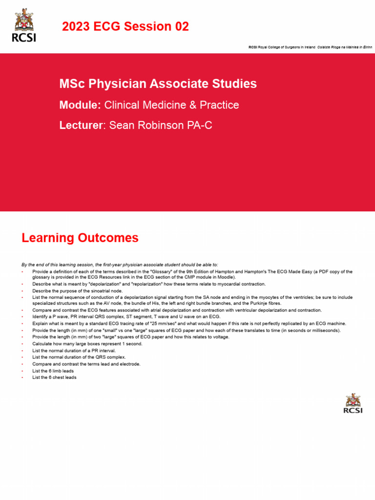 Ecg 2 | PDF | Electrocardiography | Heart