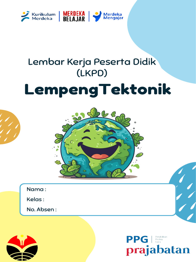 LKPD Lempeng Tektonik | PDF