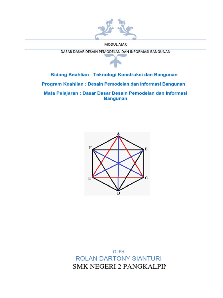 Sudut Luar Segi Sepuluh Beraturan | PDF | Komputer