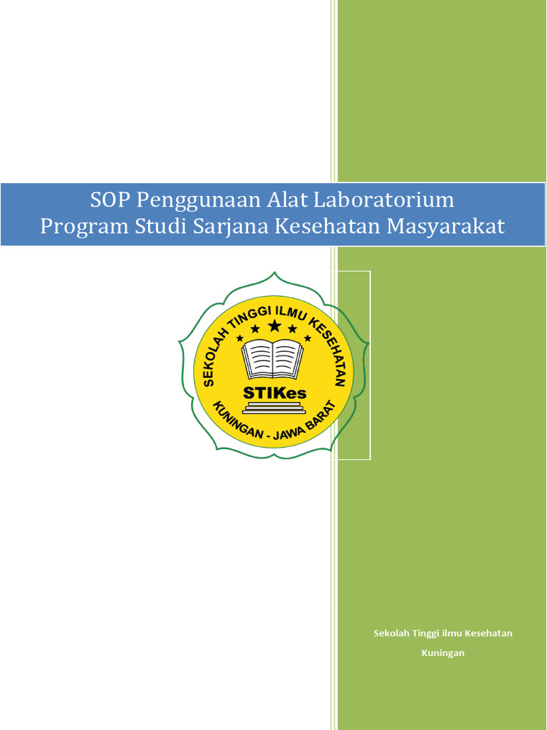 SOP Alat Laboratorium Kesehatan | PDF