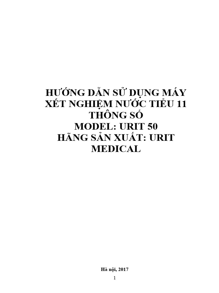 Urit-50 HDSD TV | PDF