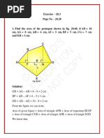 GCSE Area of Trapezium Questions | PDF | Area | Mathematics