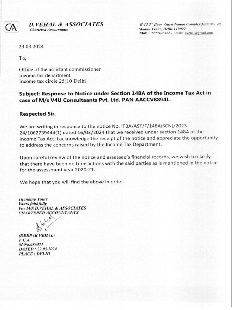 Reply Letter | PDF