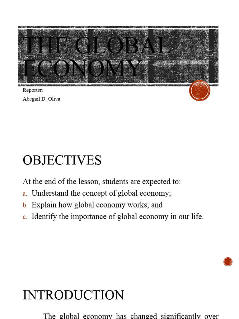 Contemp. Report | PDF | Economic Globalization | Globalization