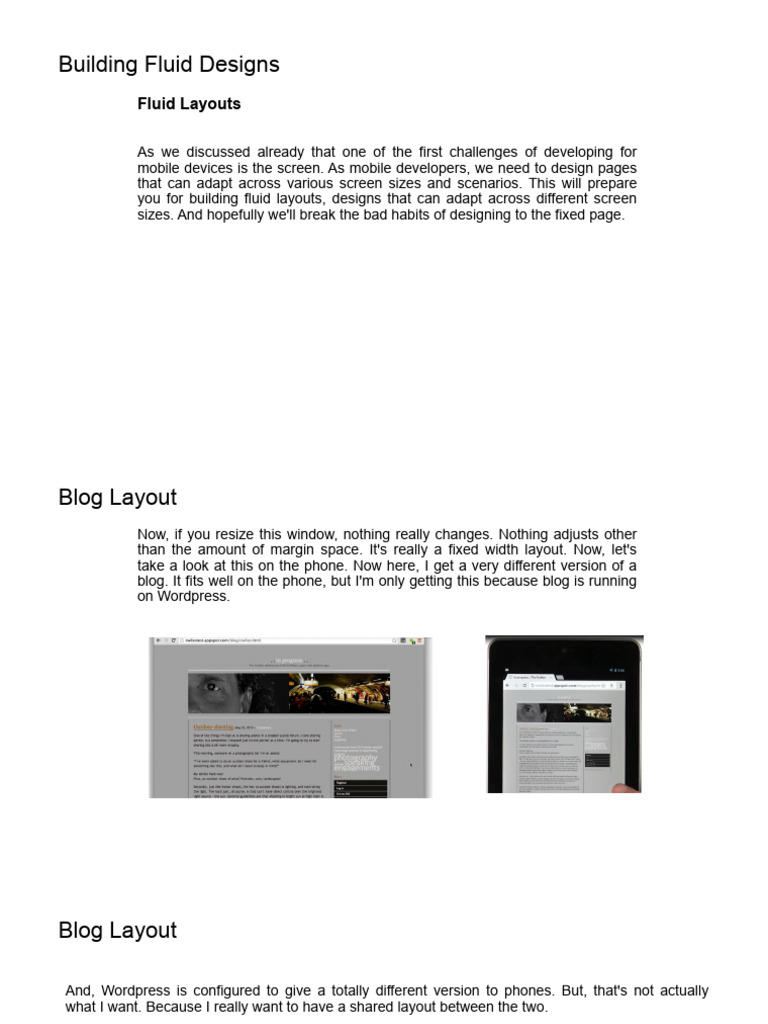 Week 3 Complete | PDF | Page Layout | Tablet Computer