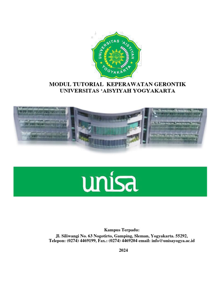 Panduan Tutorial Kep Gerontik 2024 | PDF