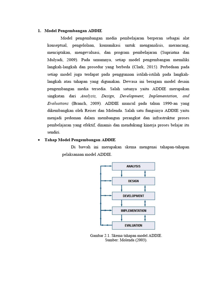 Model Pengembangan Plomp Dan Addie | PDF