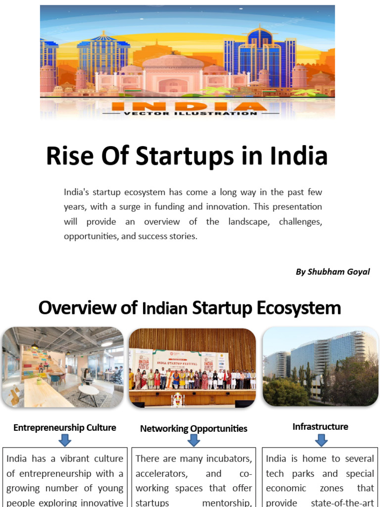 Rise of Startups in India - Shubham - Goyal - Final | PDF | Startup ...