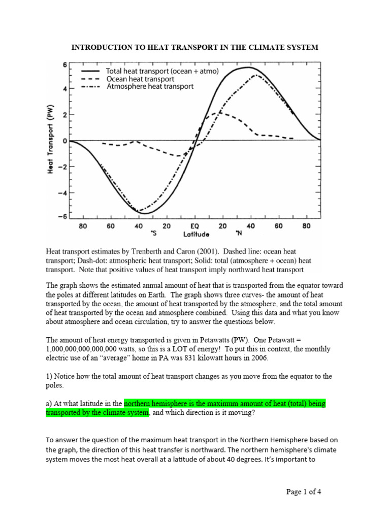 HeatTransfer for Earth Science | PDF | Atmospheric Circulation | Latent ...