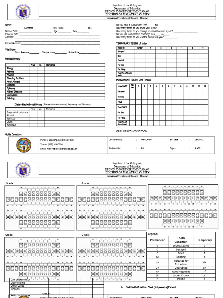 ITR Dental | PDF | Dentistry | Mouth