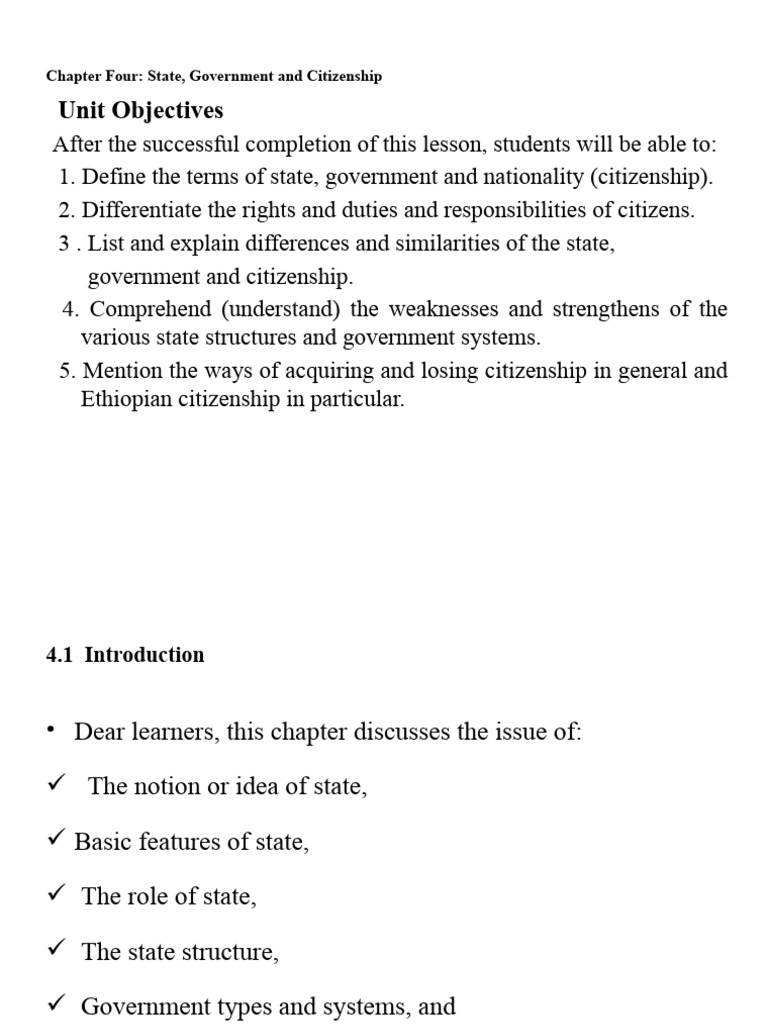 Chapter 4. | PDF | Social Democracy | Citizenship