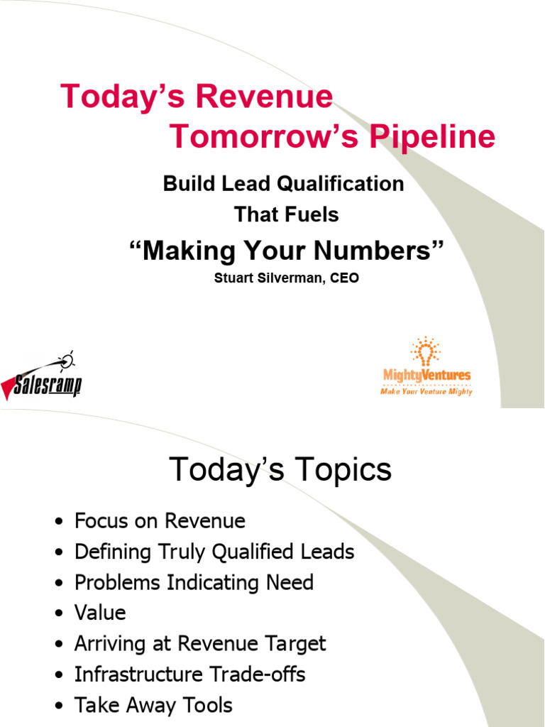 FRIENDS - Making Your Numbers | PDF | Sales | Marketing